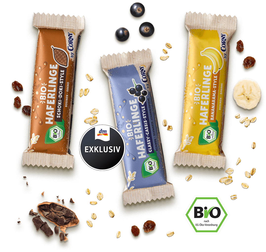 CORNY - Dein Müsliriegel für jeden Geschmack & jede Situation!