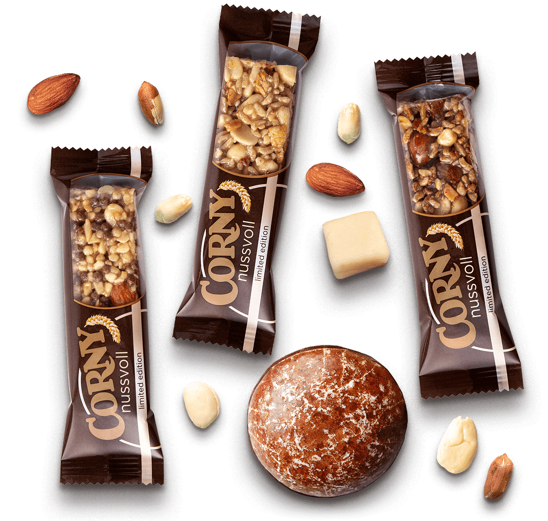 CORNY Müsliriegel: für jeden Geschmack und jede Situation