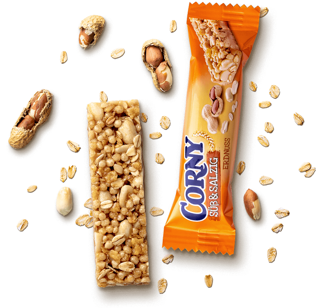 CORNY Müsliriegel: für jeden Geschmack und jede Situation